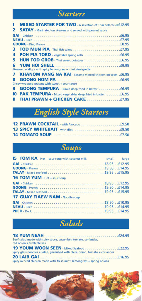 Menu – Nan's Noodle Bar